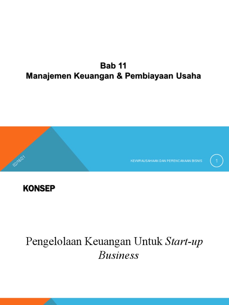 Pertemuan 16 Manajemen Keuangan & Pembiayaan Usaha 1 | PDF | Net Present Value | Internal Rate ...