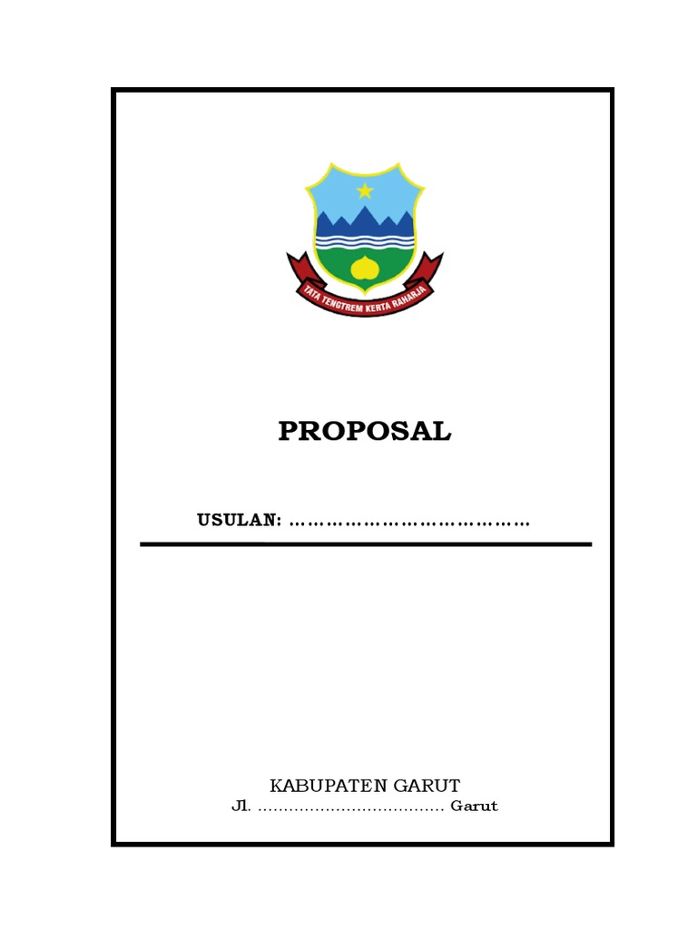 Contoh Proposal Pokir | PDF
