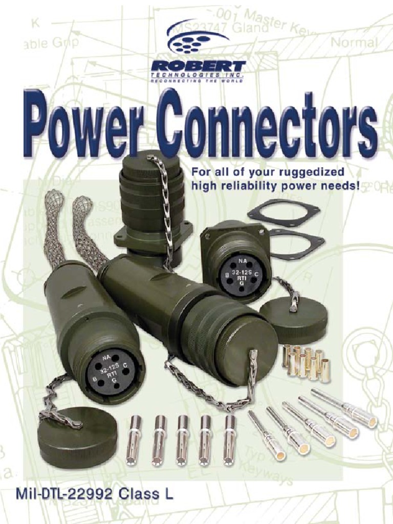 Mil-C-22992 RTI | PDF | Electrical Connector | Ac Power Plugs And Sockets