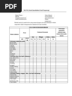 PRINT Formulir SQ-FFQ 2022 | PDF