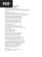 Alexander Hamilton Lyrics | PDF | Hamilton (Musical) | Alexander Hamilton