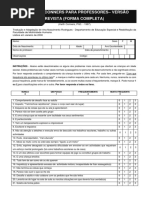 Tabela de Interpretacao Conners | PDF