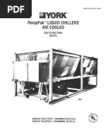 Carrier 30RB Chiller Manual Overview | PDF