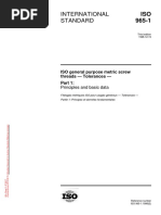 Din 7168 | PDF | Engineering Tolerance | Minute And Second Of Arc