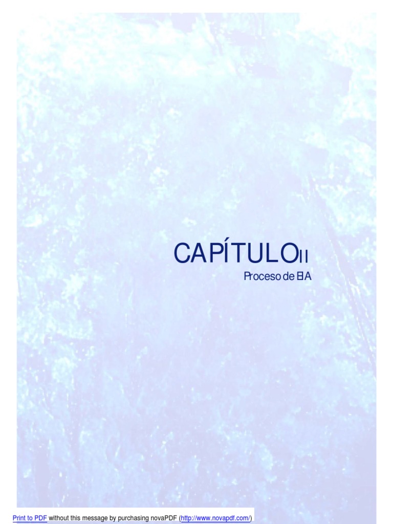 Lectura para Taller 1.objetivos de La EIA | PDF | Evaluación de impacto ambiental | Evaluación