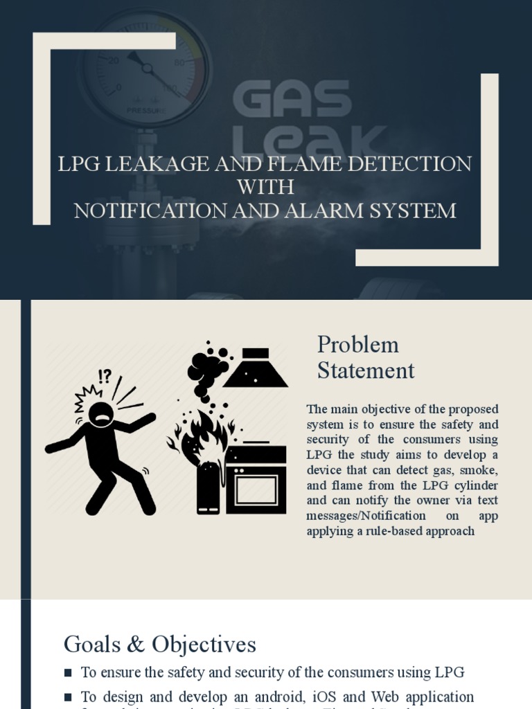 LPG Leakage and Flame Detection With Notification and Alarm System ...