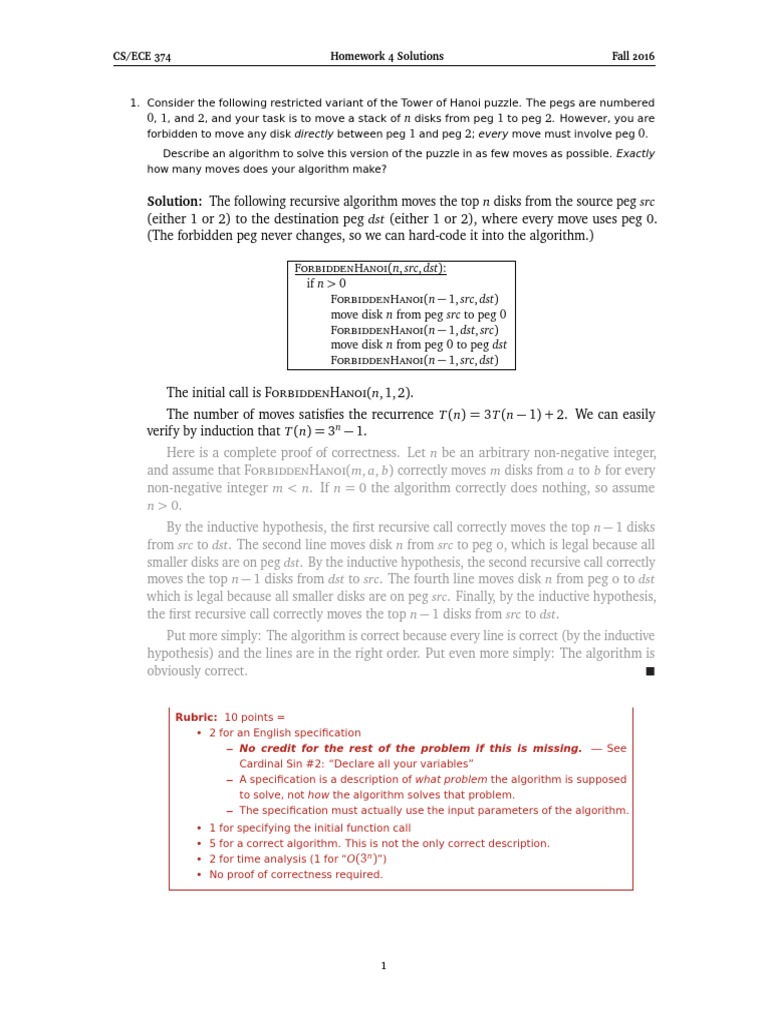 Recursion and Divide & Conquer | PDF | Algorithms And Data Structures | Applied Mathematics