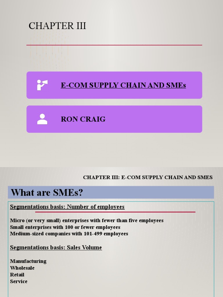 ESCM Chapter 3-4 | PDF | Supply Chain | Supply Chain Management