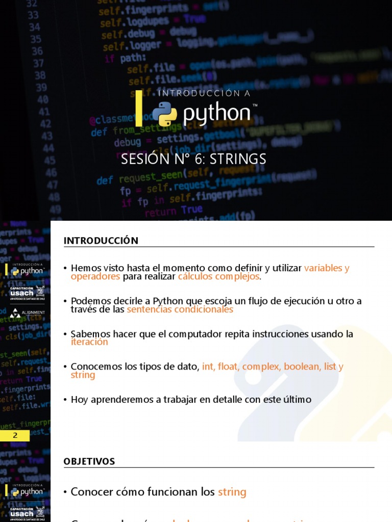 Curso Introduccion A Python | PDF | Python (lenguaje de programación ...