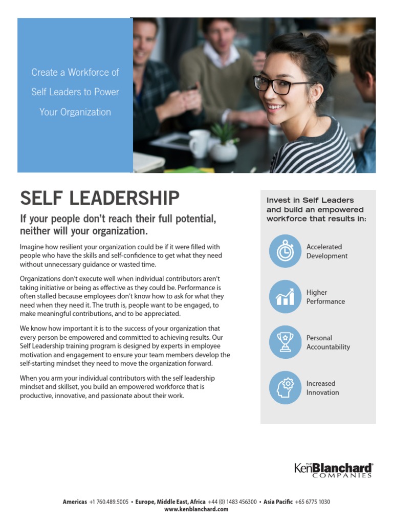 Self Leadership: Create A Workforce of Self Leaders To Power Your ...