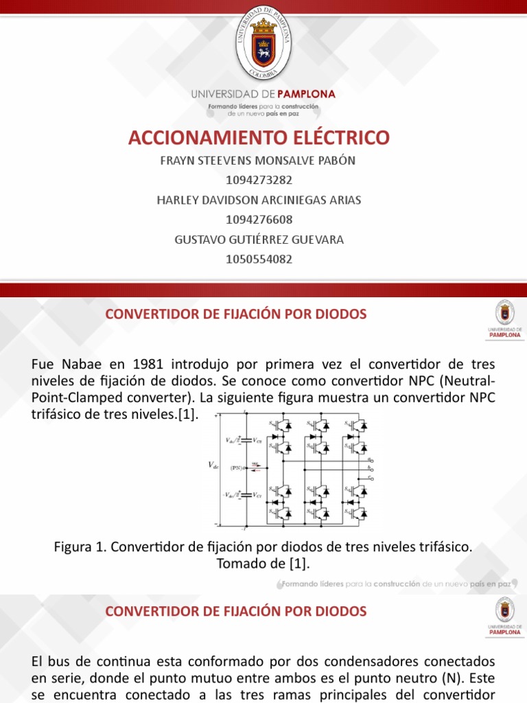 Convertidor Multinivel Con Diodos Anclados | PDF | Diodo | Energia ...