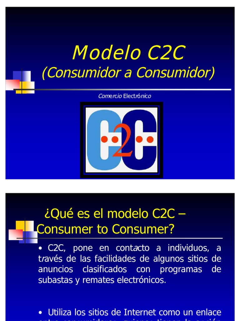 Modelo C2C | PDF