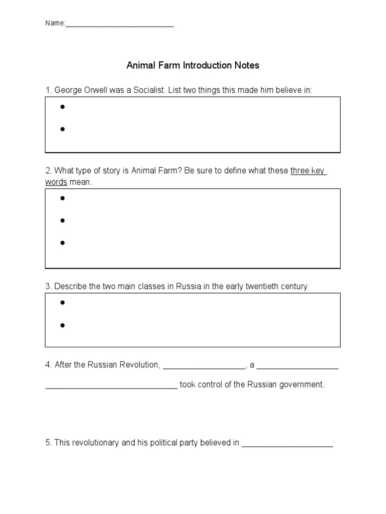 Animal Farm: Socialism and Totalitarianism | PDF | Politics | Science ...