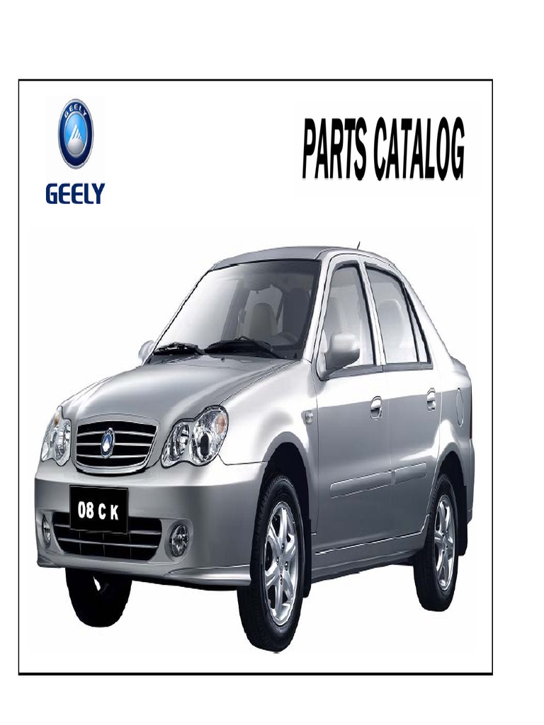Geely CK Sparepart Catalog | PDF | Anti Lock Braking System ...
