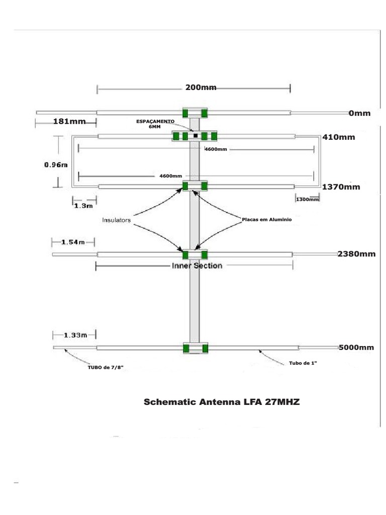 LFA 27MHz Antenna Schematic | PDF