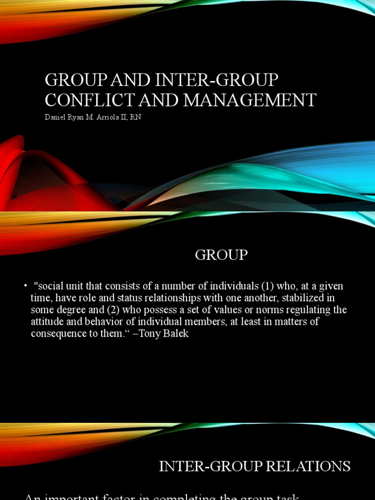 Conflict Management for Teams | PDF | Alternative Dispute Resolution ...