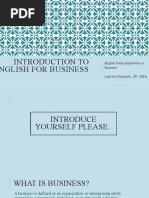 Business English for Beginners A1-A2 | PDF