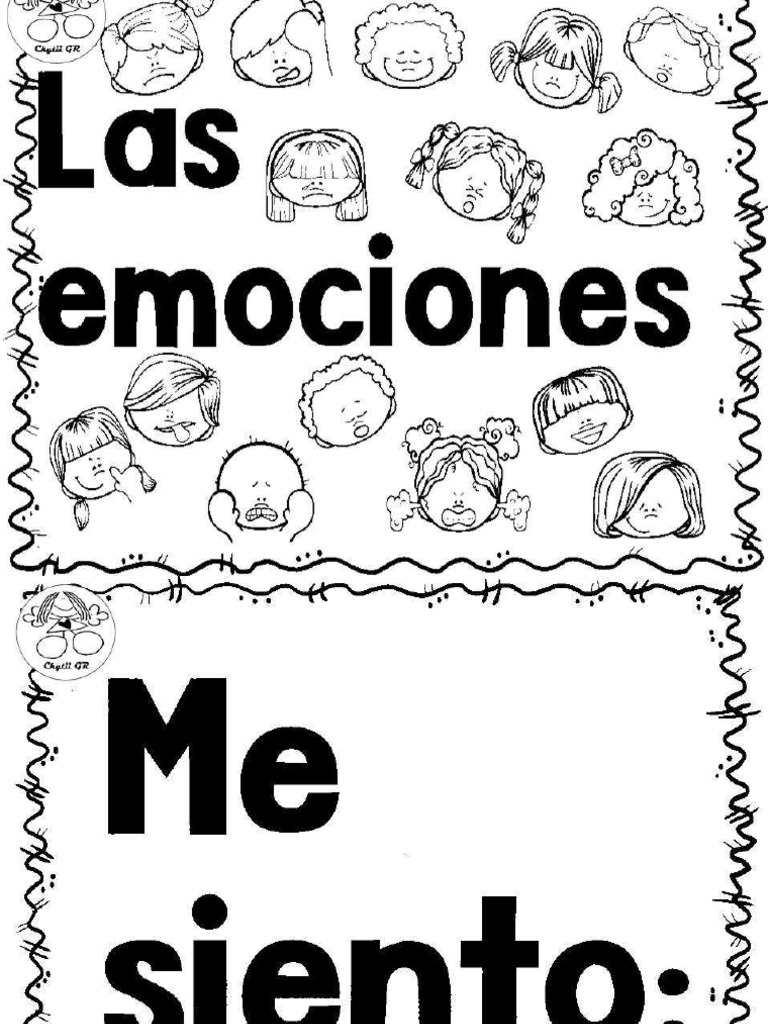 Emociones para Colorear | PDF
