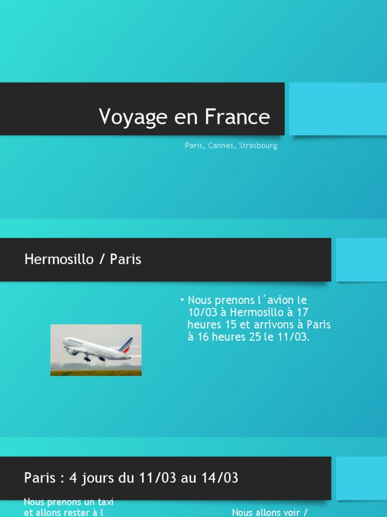 Voyage en France | PDF | Art | Classiques