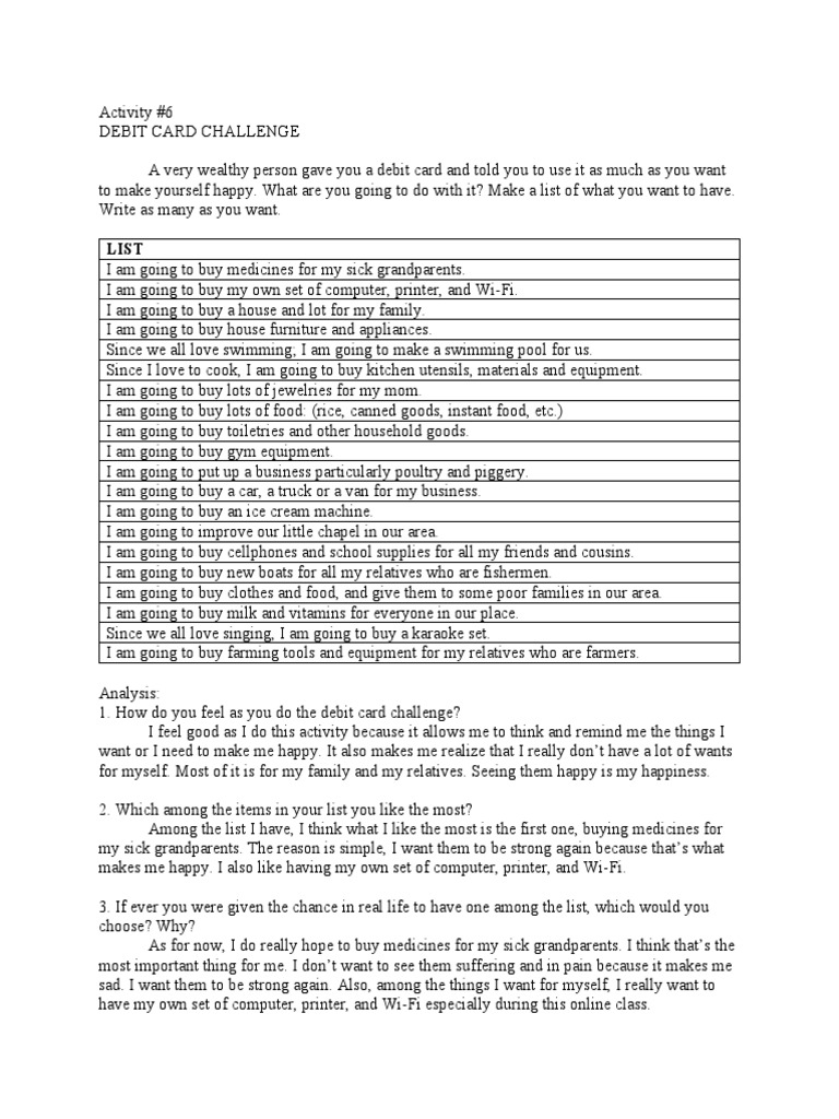 Activity 6 UTS | PDF