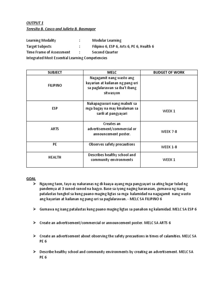 Integrative Assessment | PDF