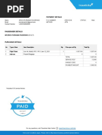 AirAsia Payment Receipt Details | PDF