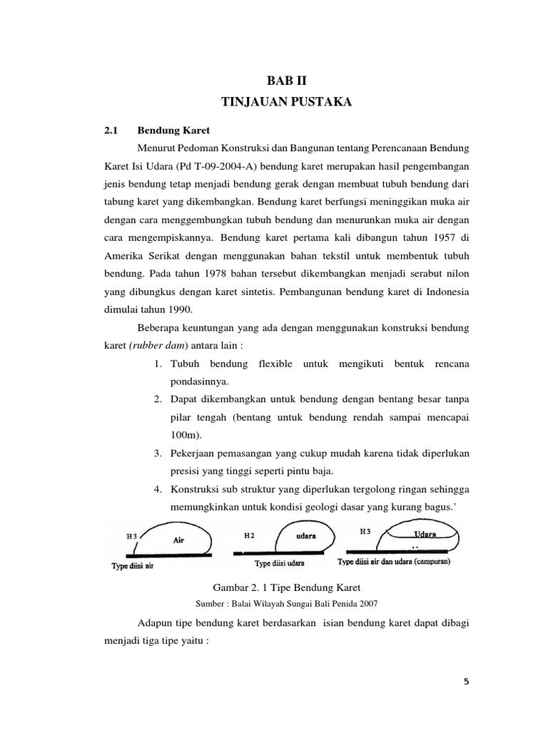 Bendung Karet | PDF