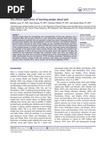 TUNA FISH Red Flags for Back Pain | PDF | Osteoporosis | Pain