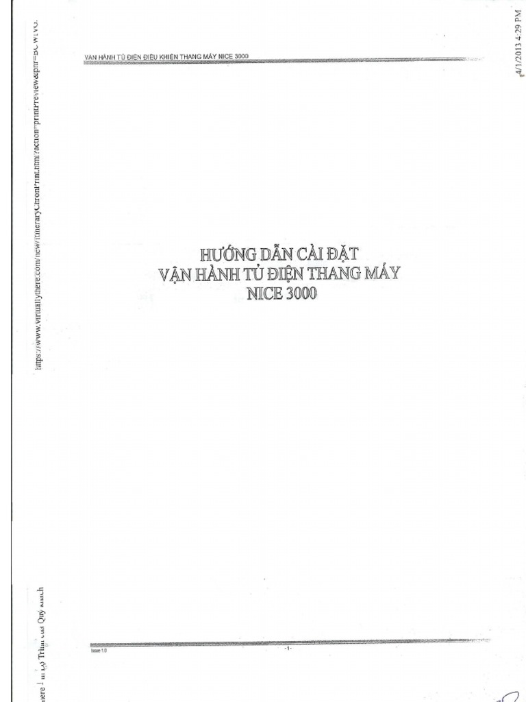 Van Hanh NICE 3000 | PDF