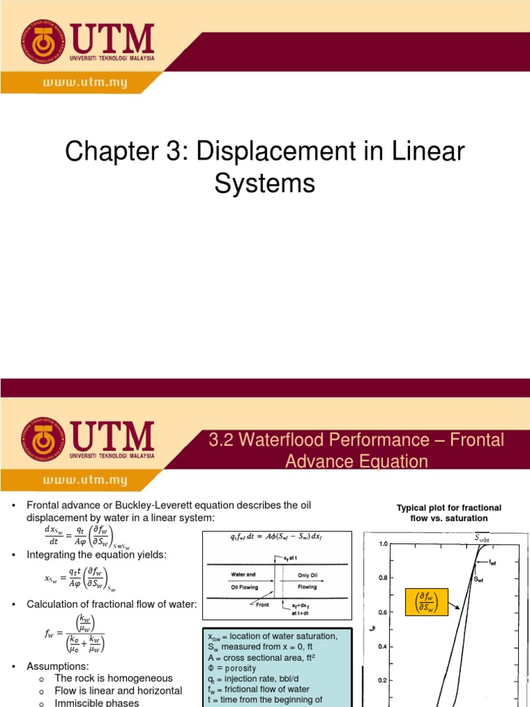 Chapter 3 - Displacement in Linear System | PDF | Fluid Mechanics ...