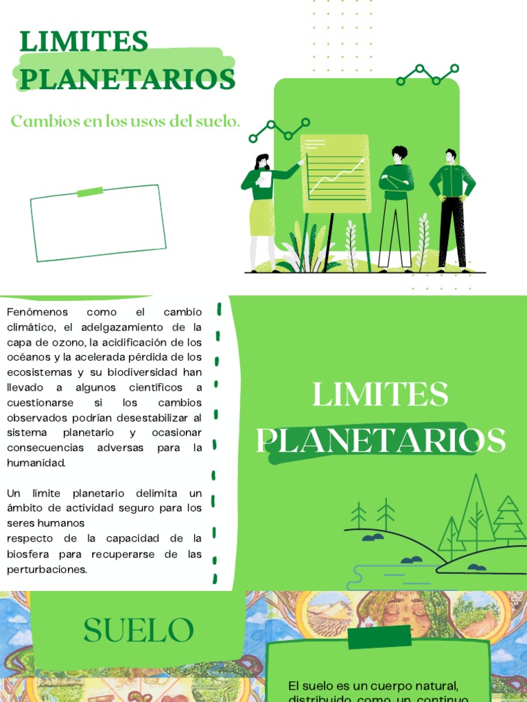 Límites Planetarios y Uso del Suelo | PDF | Suelo | Entorno natural