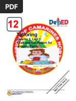 Training Proposal - Dressmaking NCII | PDF | Sewing | Economies