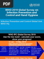 Who Ipcaf | PDF | Infection | Clinical Medicine