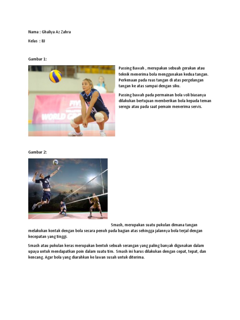 Permainan Bola Voli | PDF