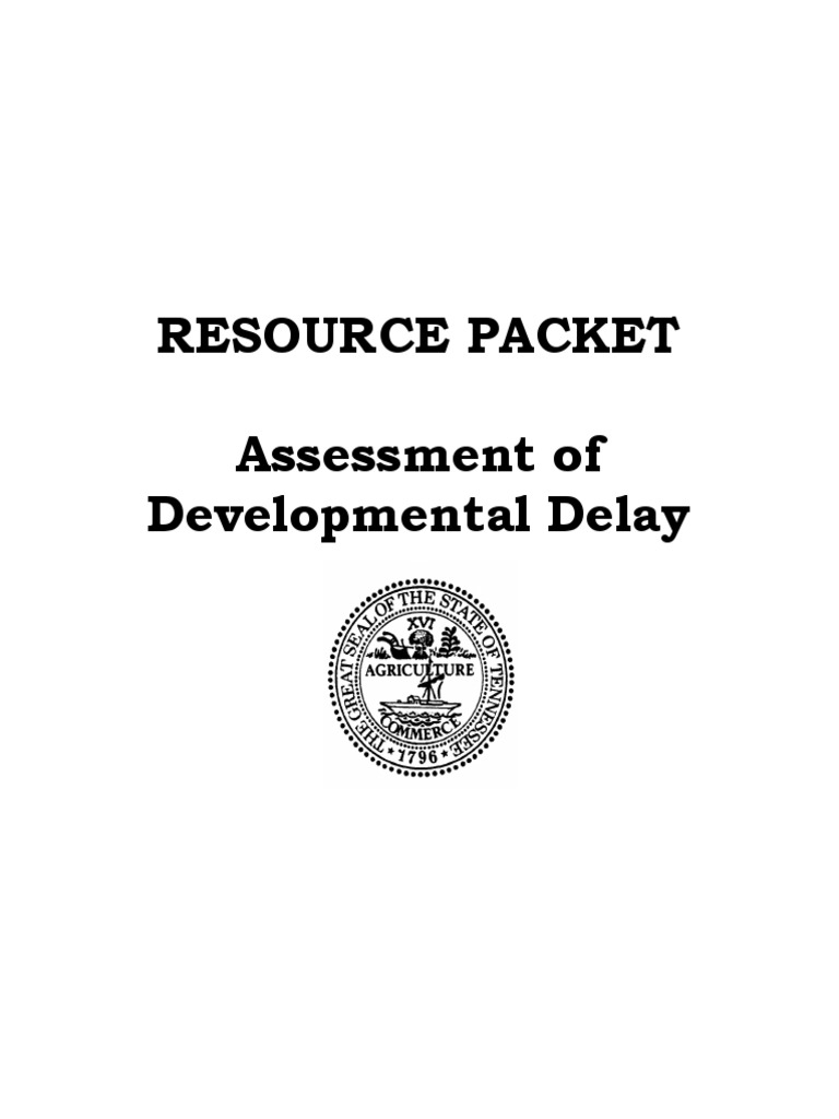 Developmental Delay Assessment Guide | PDF | School Psychology | Child ...