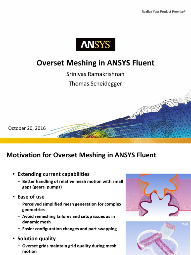 Overset Meshing in Ansys Fluent | PDF | Continuum Mechanics | Mechanical Engineering