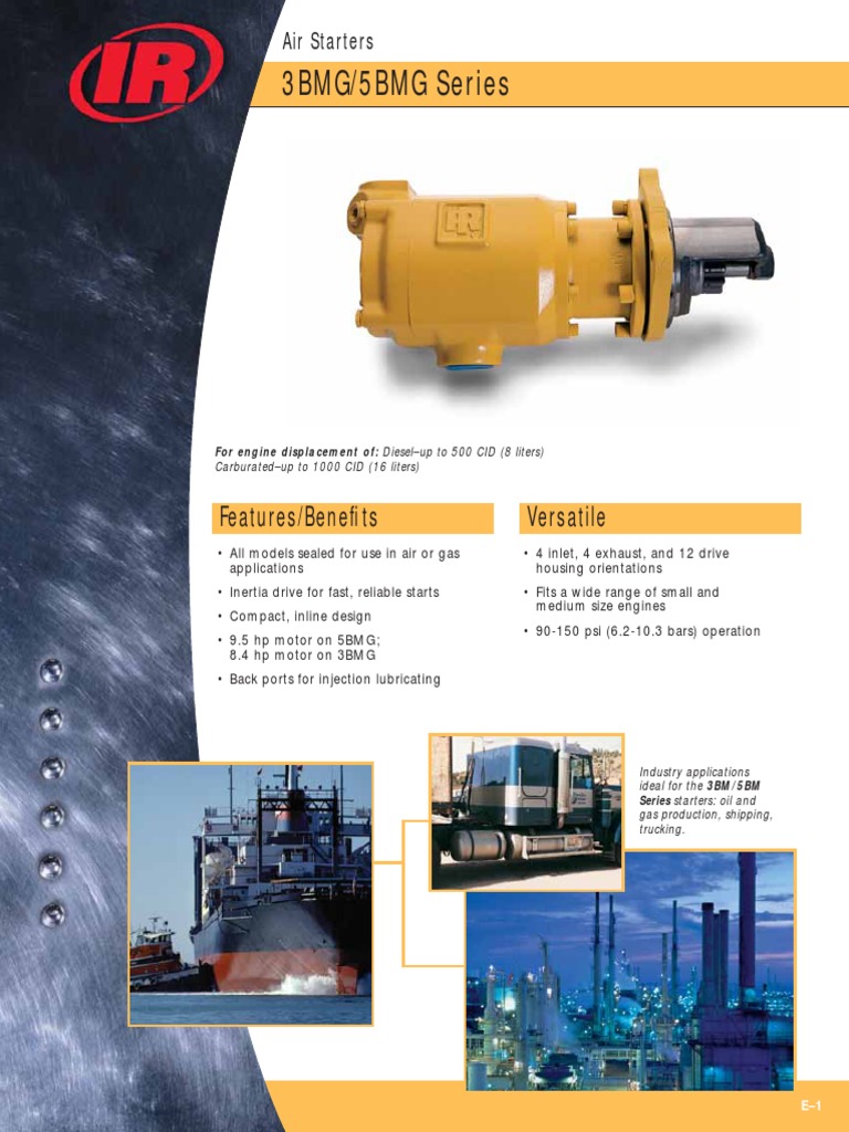 Versatile Air Starters for Engines up to 1000 CID: An Overview of the ...