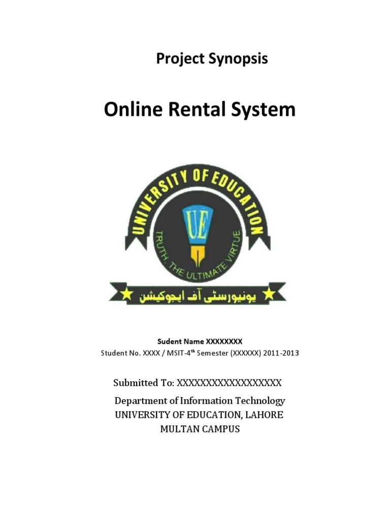 Online Rental System | PDF | World Wide Web | Internet & Web