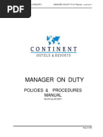 Hotel Concierge SOP Guide | PDF | Baggage