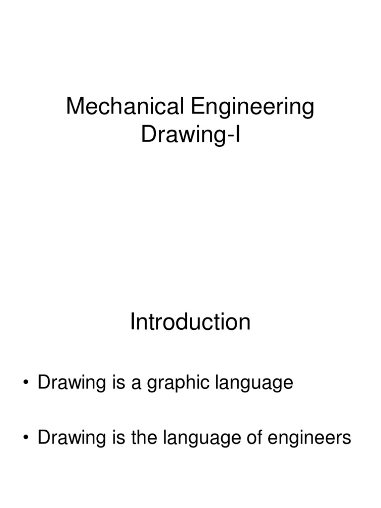 Mechanical Engineering Drawing | PDF | Technical Drawing | Infographics