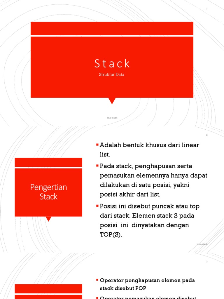 Stack: Struktur Data | PDF