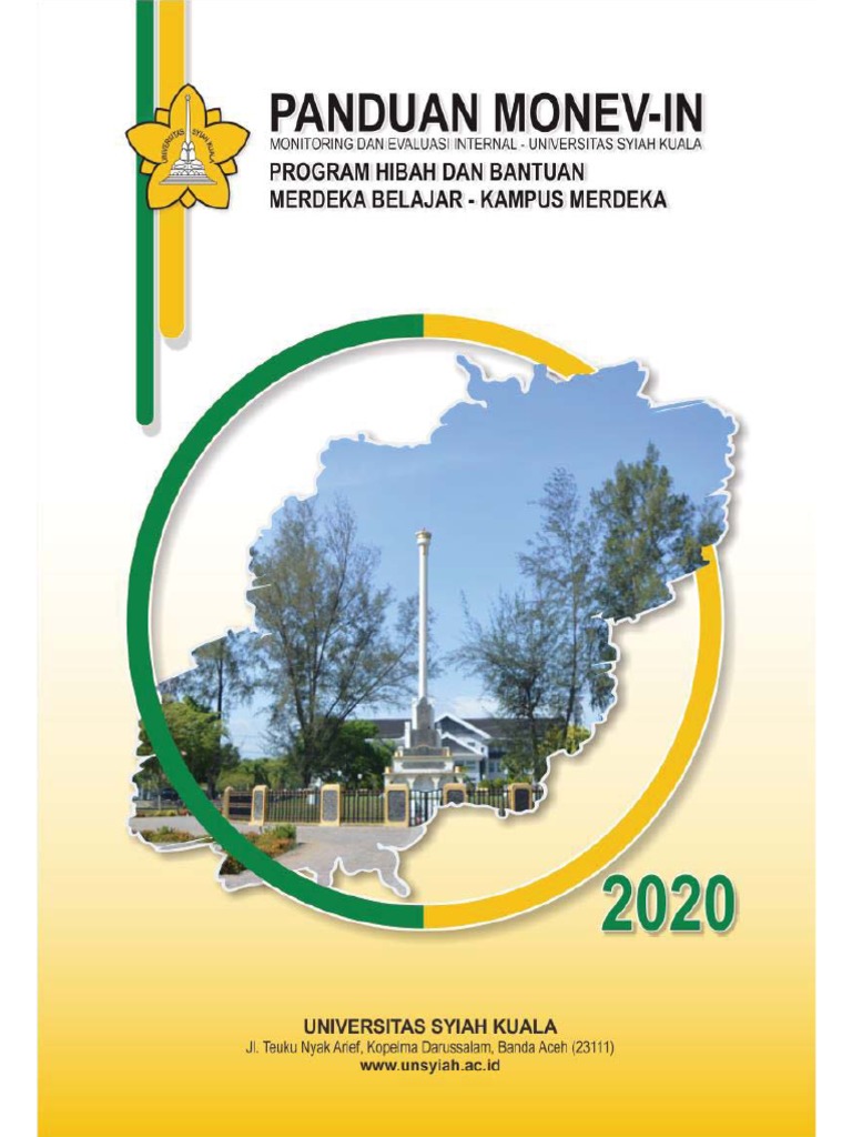 Panduan Monev-In Unsyiah 2020 | PDF