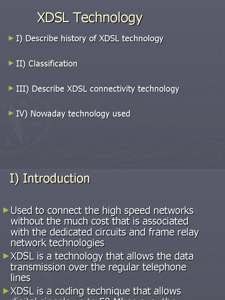 XDSL | PDF
