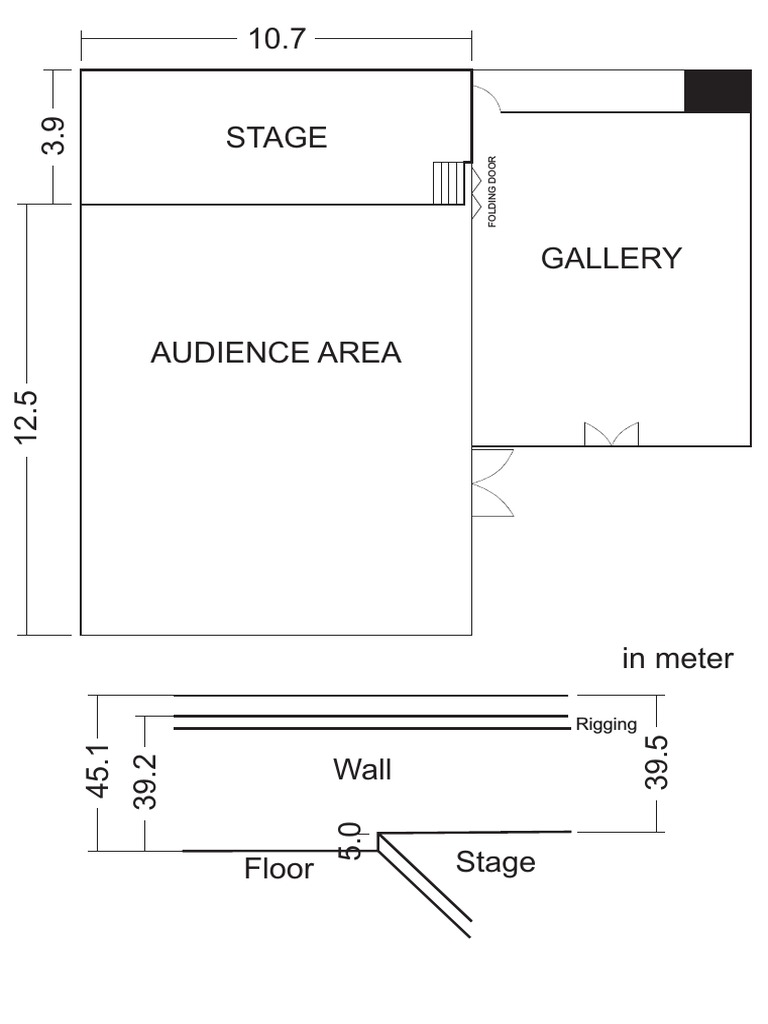 Denah Auditorium IFI Bandung | PDF