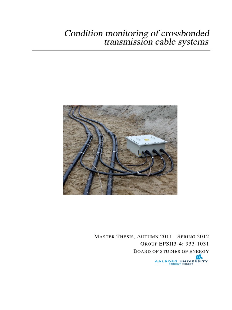 Cross Bonding ENG | PDF | Coaxial Cable | Electric Power Transmission