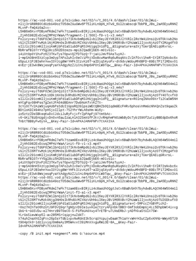 Streaming Parameter Pdf Computer File Computer File Formats 
