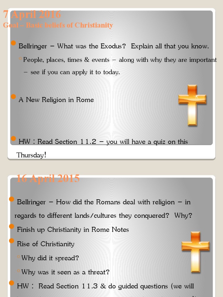 Christianity Powerpoint 2016 | Download Free PDF | Resurrection Of ...