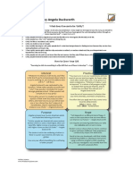 Angela Duckworth's Grit Scale Test | PDF | Grit (Personality Trait)