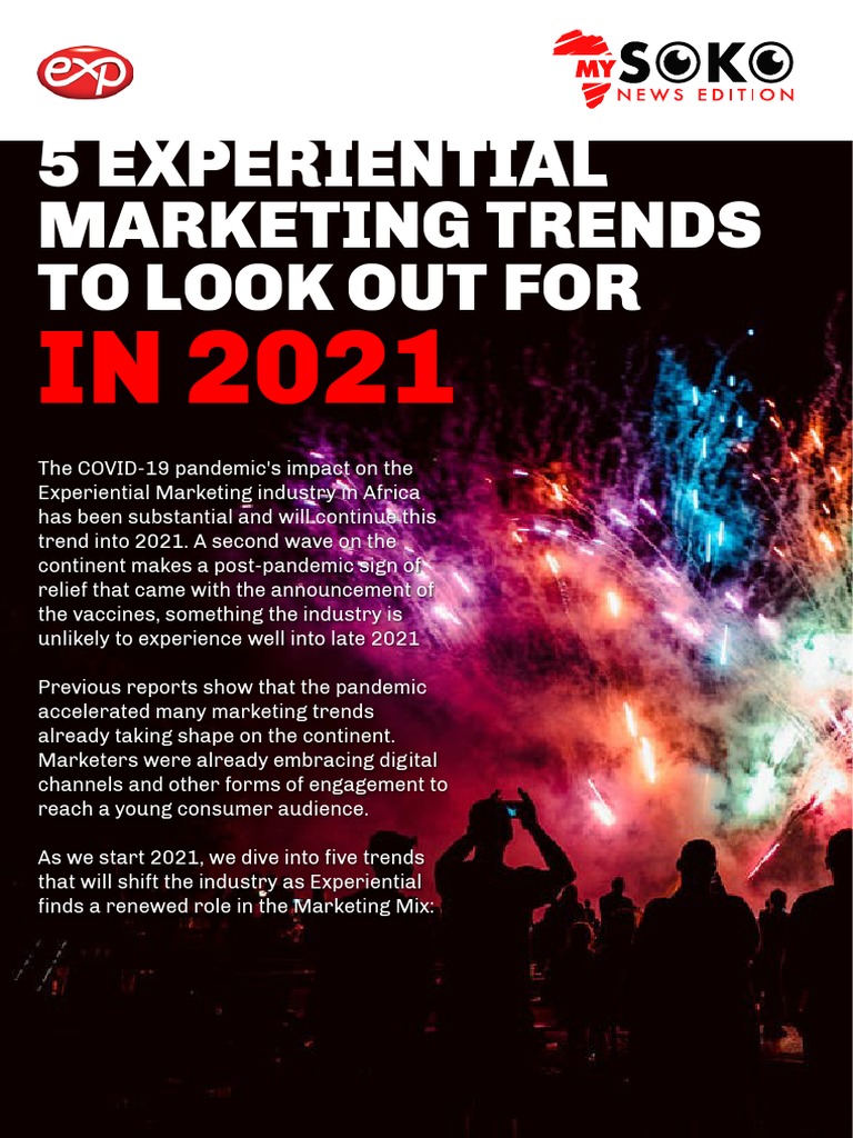 2021 Experiential Trends Africa 1610589769 | PDF | Brand | Marketing