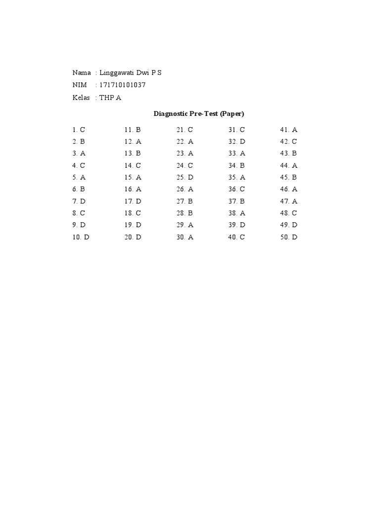 Lingga Dps 171710101037 THP A | PDF
